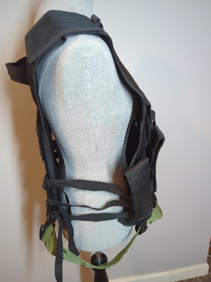 NcSTAR 2916 Cross Draw Vest Tactical Gear Utility Harness Rig w/ Belt ...