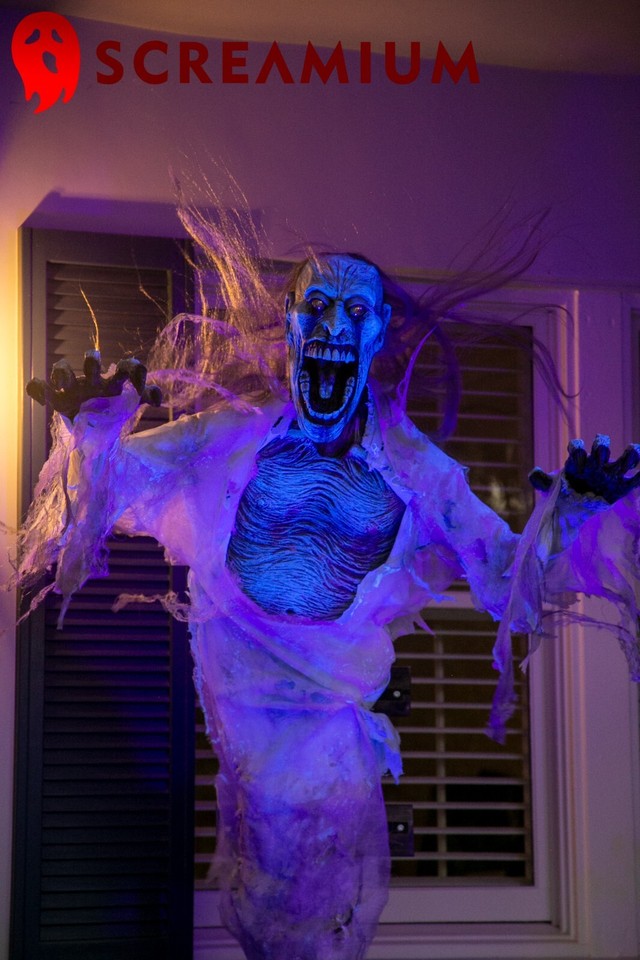 Beastcraft Floating Ghost Professional Animatronic Halloween Prop with ...