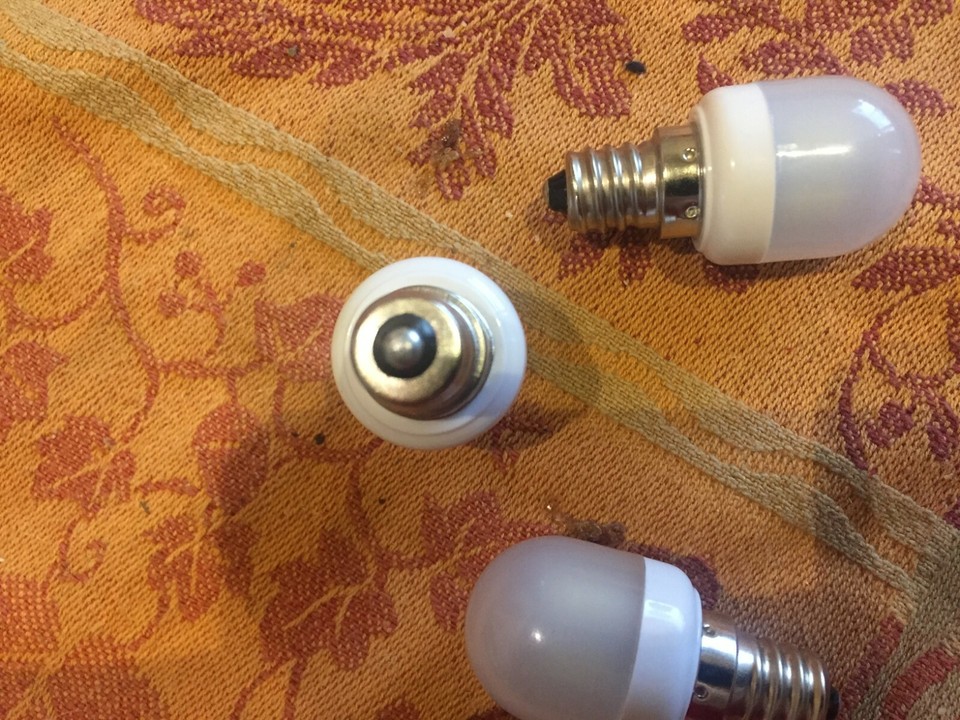 Multi-Pack 1W 12V E12 S6 LED Bulb Equal to 6W Incandescent, AC or DC ...