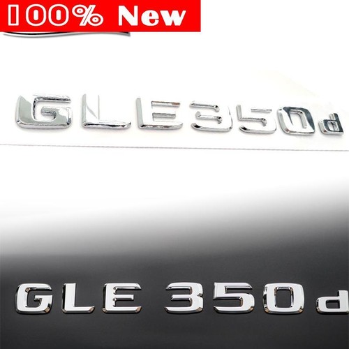 Chrome " GLE350d " Number Letters Rear Trunk Badge Emblem Sticker for ...