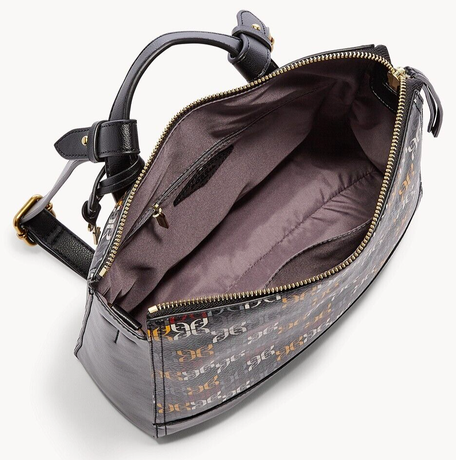 Fossil Elina Convertible Multicolor Logo Backpack SHB2999998 Bag NWT ...