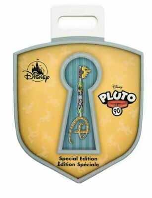 DISNEY PLUTO KEY PIN 90th ANNIVERSARY LIMITED EDITION IN HAND | eBay