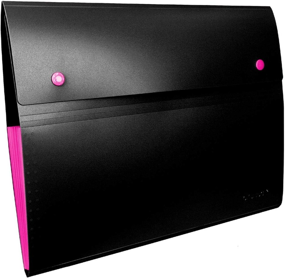 Oxbridge 8 Pocket A4 Expanding File Folder - Durable & Stylish for Any ...