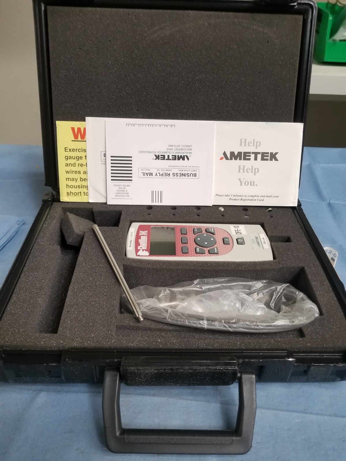 Ametek/Chatillon DFE Series Industrial Handheld Digital Force Gauge ...