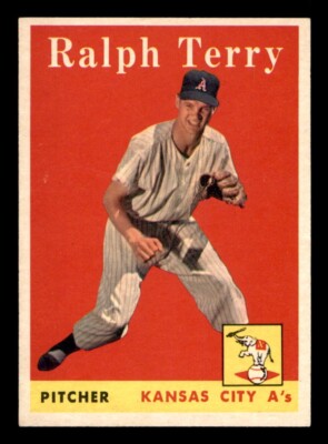 1958 Topps Baseball #169 Ralph Terry NM/MT *e1 | eBay