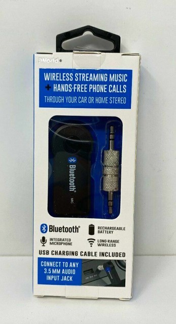 iWorld Bluetooth Wireless Receiver 3.5mm Audio Stereo Music Adapter Car ...