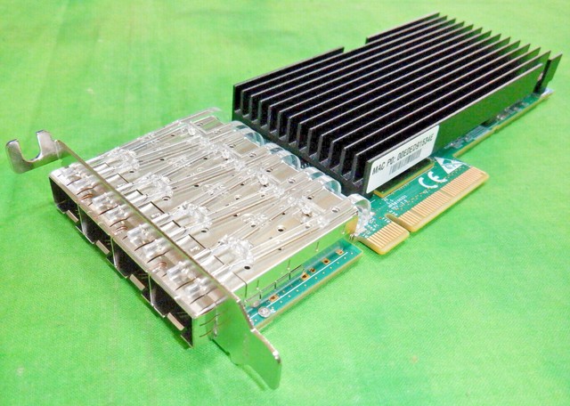 Silicom PE310G4SPI9LB-XR-FE 10GBe SFP Quad Port Server Adapter Intel ...