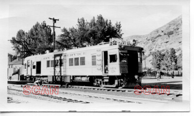 25B301 RP 1947 SPERRY RAIL SERVICE DETECTOR CAR #128 ECHO UTAH | eBay