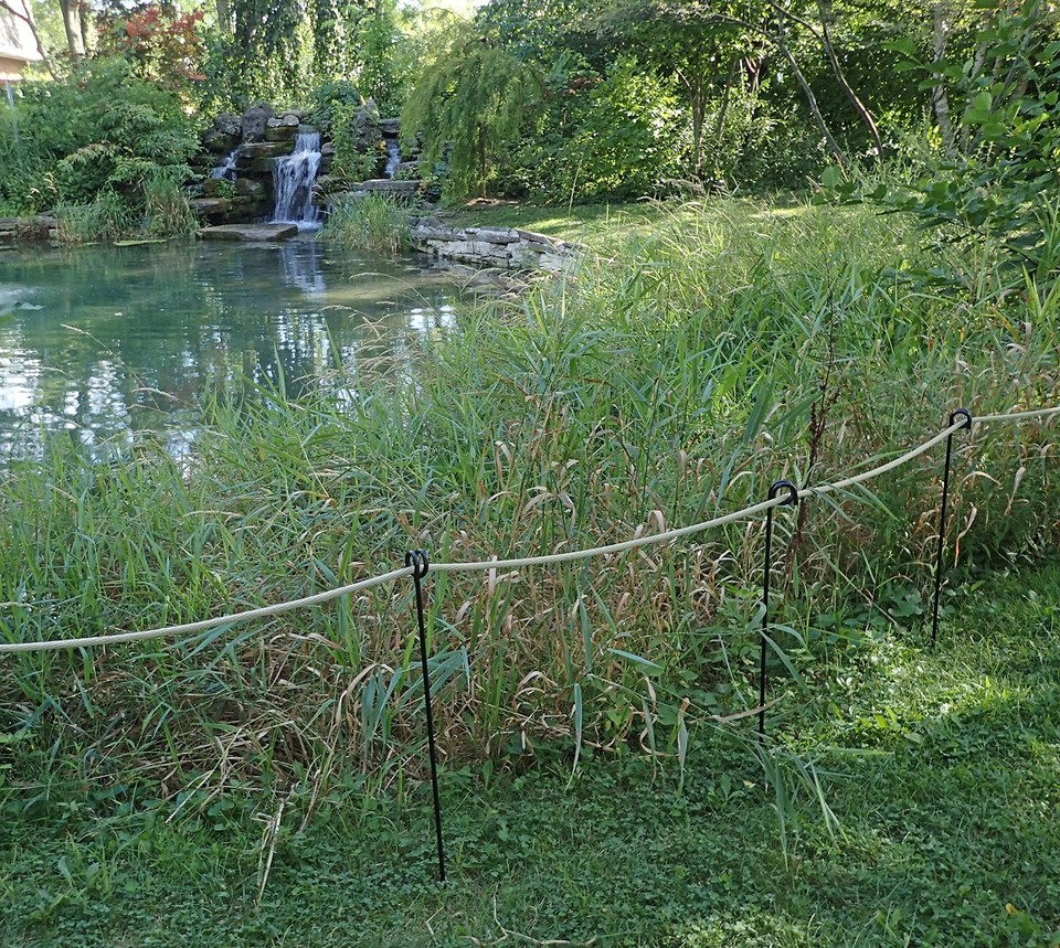 42" Inch, Single Rope Poles/Stakes for Creating a Rope Border Around ...