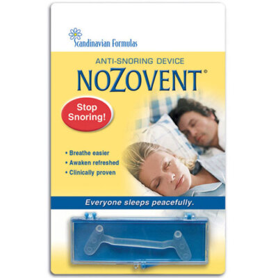 Nozovent Anti-Snoring Device 1 ct By Scandinavian Formulas | eBay