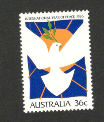 AUSTRALIA - MNH STAMP - INTERNATIONAL YEAR OF PEACE - 1986. | eBay