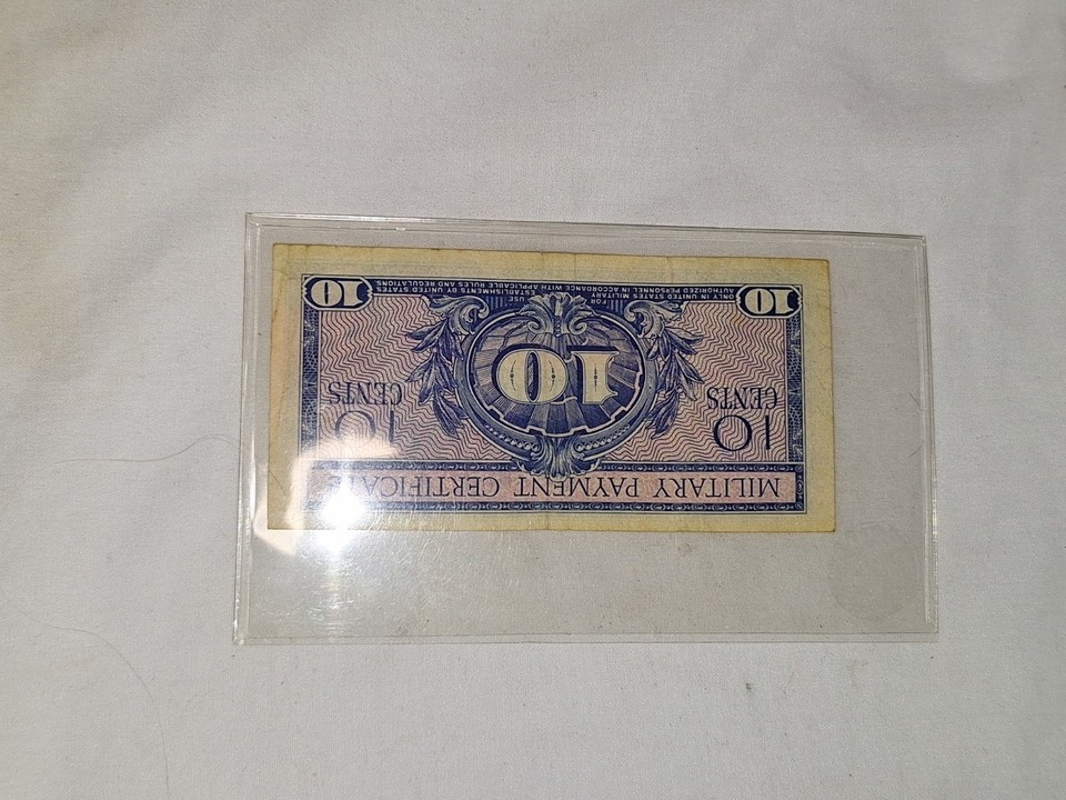1961-64 US Military Payment Certificate 50¢ Note Statue of Liberty ...