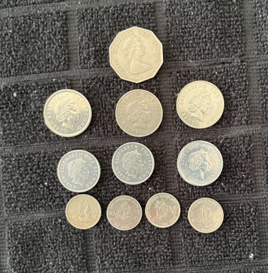 Lot of 11 East Caribbean states coins | eBay
