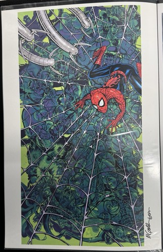 Ultimate Spider-Man Super Special #1 Covert Art Print Signed By Michael ...