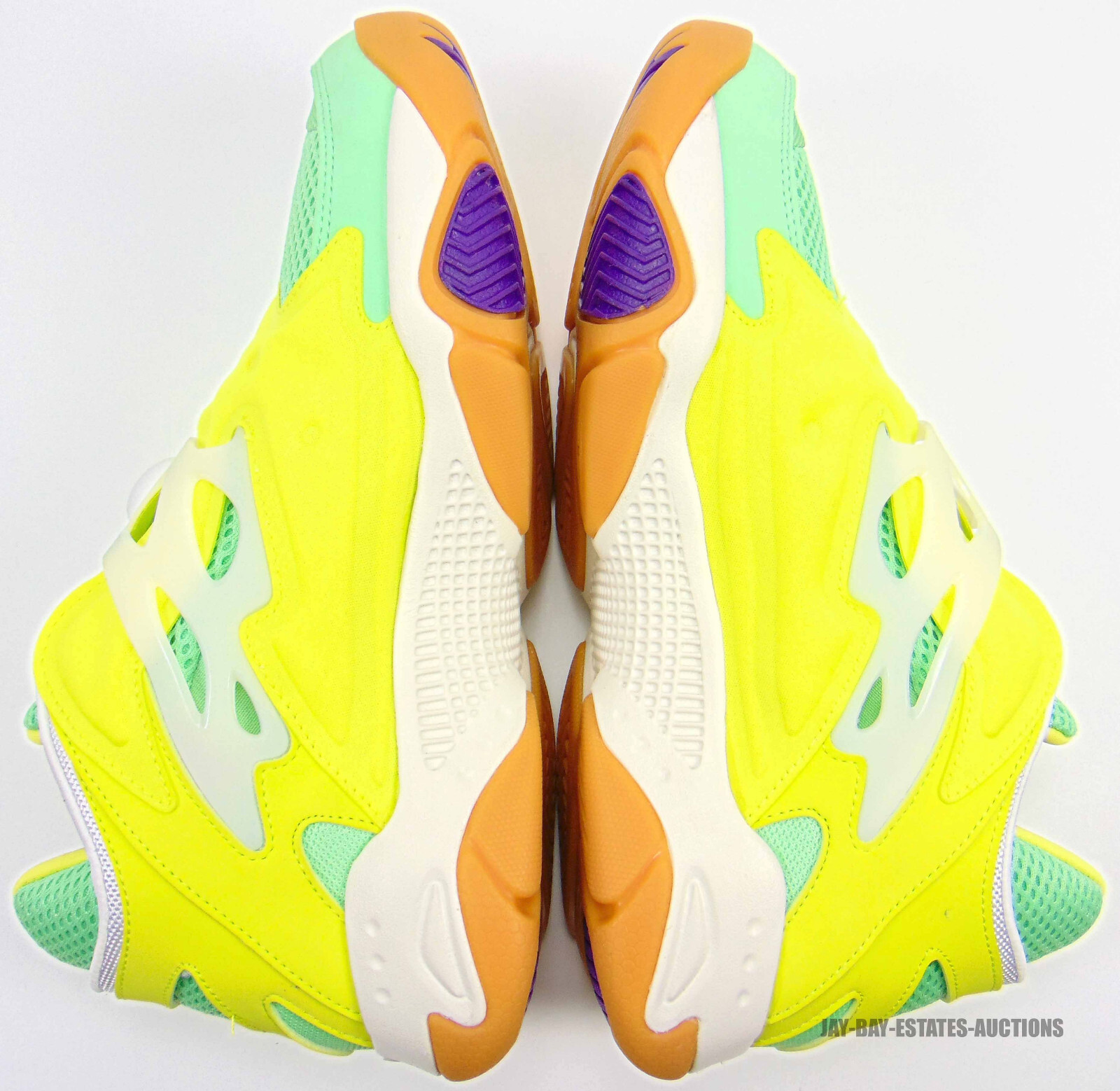 NEW REEBOK PUMP COURT EASTER FV7901 HERO YELLOW SEAFOAM GREEN CHALK MEN ...