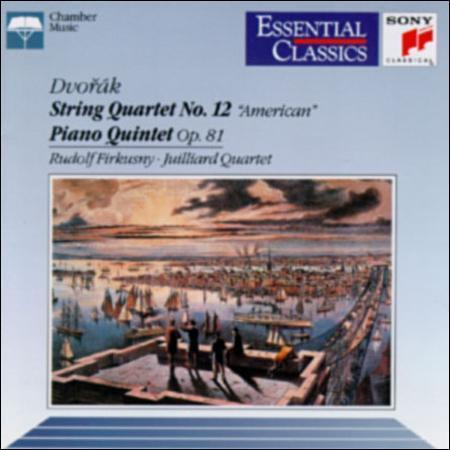 Dvorak: String Quartet No.12; Piano Quintet (CD, Jun-1992, Sony Music ...