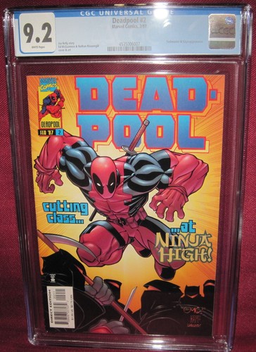 DEADPOOL #2 MARVEL COMIC 1997 CGC 9.2 | eBay