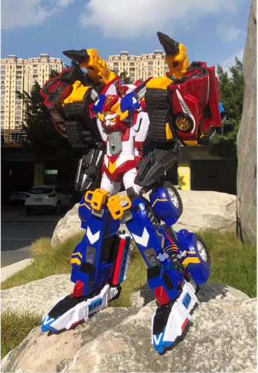 Tobot V Master-V Ultimate Transforming Combined Vehicles Robot Figure ...