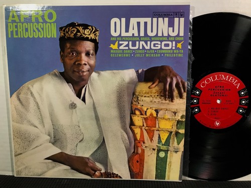 Olatunji Afro Percussion Zungo ! LP Columbia CL 1634 Mono 1961 Baretto Lateef | eBay.de