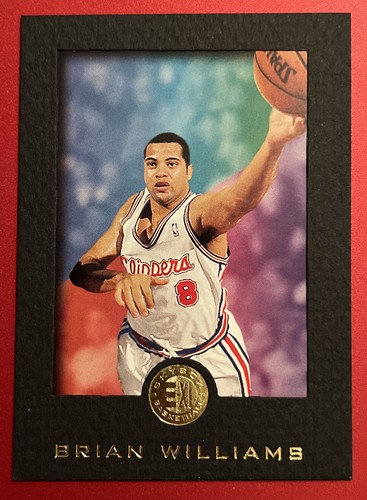 1996 SkyBox E-XL Brian Williams #38 Los Angeles Clippers Basketball ...