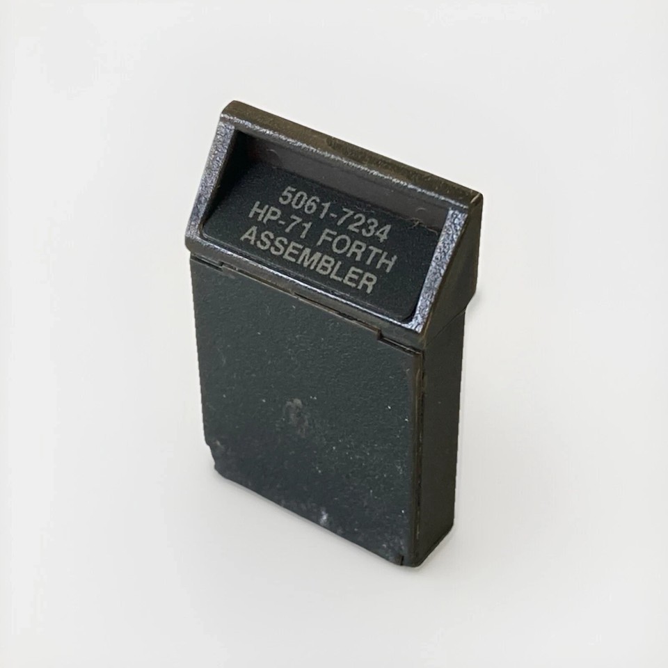 Module PAC for Hewlett Packard HP 71B Calculator 4K | 32K | Math | Text ...