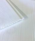 White Ash Gloss Bathroom PVC Cladding Kitchen Ceiling Panels Shower Wet ...