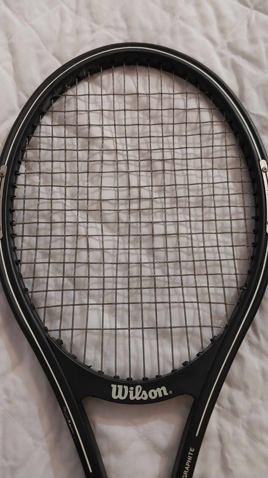 Vintage Wilson Ultra Graphite PWS Tennis Racket Racquet 4 1/2” L Grip ...
