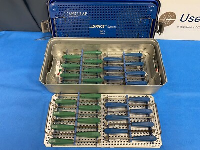 Aesculap CeSpace Trial Spacers Set Lordotic & Parallel 14mm/16mm Neuro ...