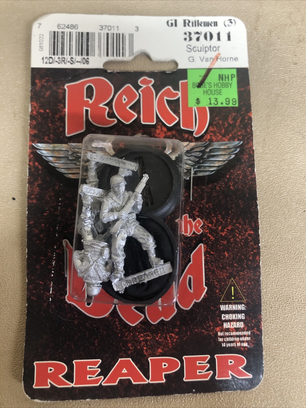 Reaper 28mm Reich of the Dead US GI Riflemen (3) Weird WWII 37011 | eBay