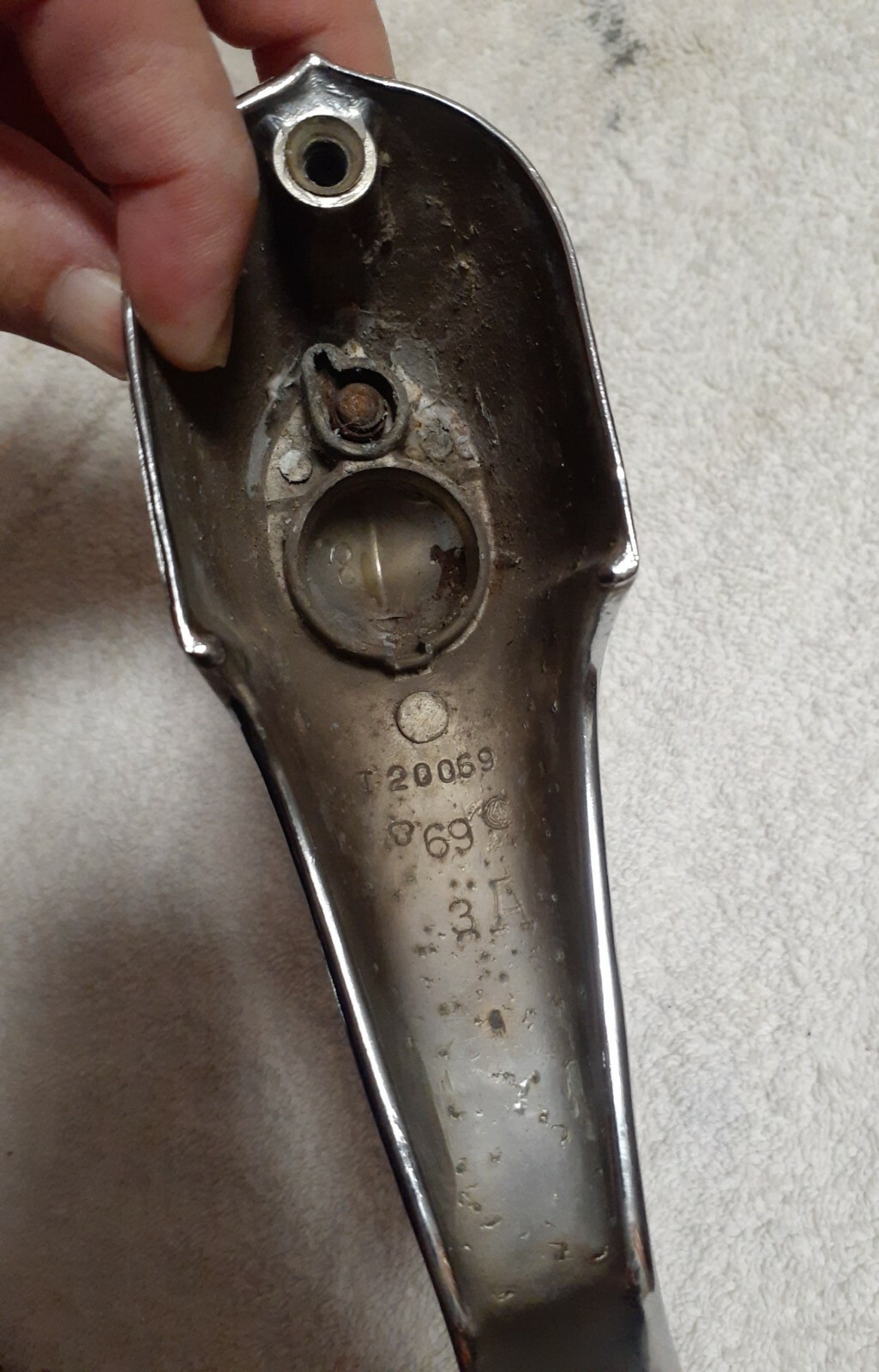 1949-1950 Chevrolet Trunk Handle Rear , Used Original GM #1GM Genuine ...