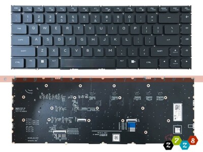 New DELL Alienware M15 R5 R6 P109F 0187HV 07G3GT 00P3H1 US Keyboard RGB ...