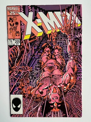 MARVEL COMICS The Uncanny X-MEN #205 VF/NM COPPER AGE 1986 | eBay