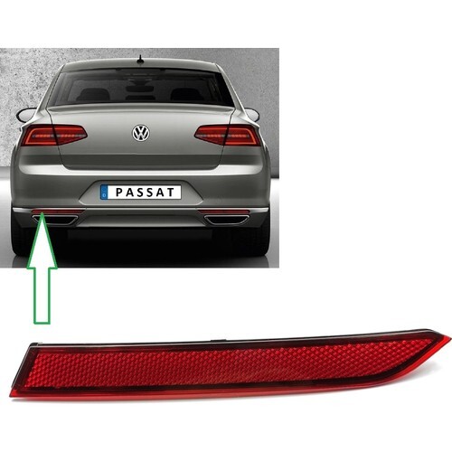 Pour Vw Passat Reflecteur Arrière Gauche Catadioptre 3G0945105A | eBay