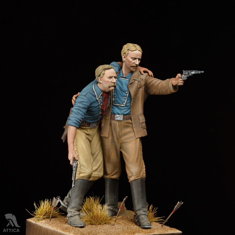 Thomas and George Custer, Custer’s Clan 75mm Toy Soldier Pre-Sale ...