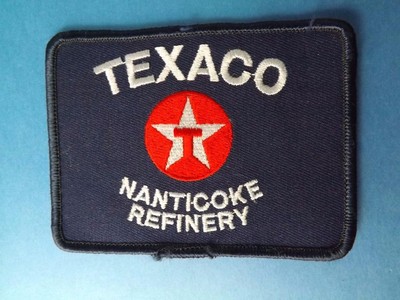 TEXACO GAS OIL NANTICOKE REFINERY PATCH closed 1989 EMPLOYEE UNIFORM ...