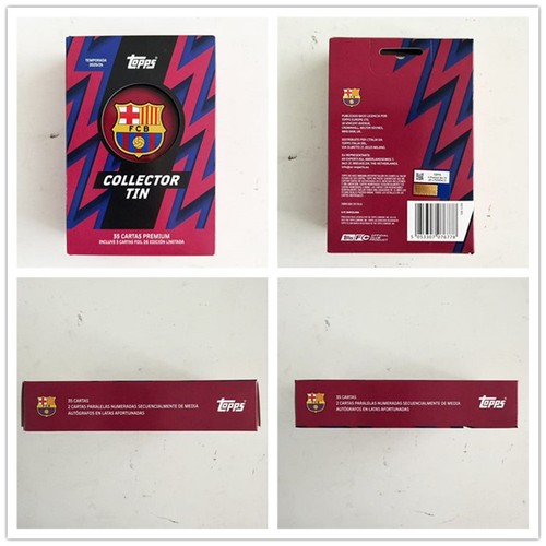 2025-26 TOPPS Barcelona Team Box Club Soccer Star Cards Factory Sealed ...