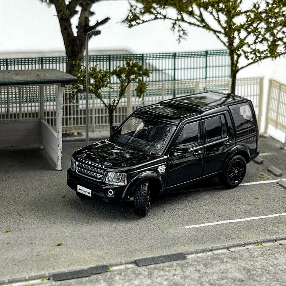 Diecast Land Rover Car Model Toy Gift Discovery 4 Black 1/64 Scale ...