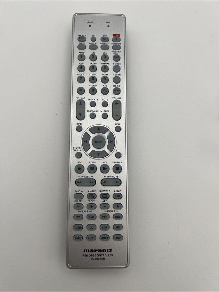 OEM Marantz RC5001SR Remote Controller SR5001 SR5002 SR4001 SR4002 ...