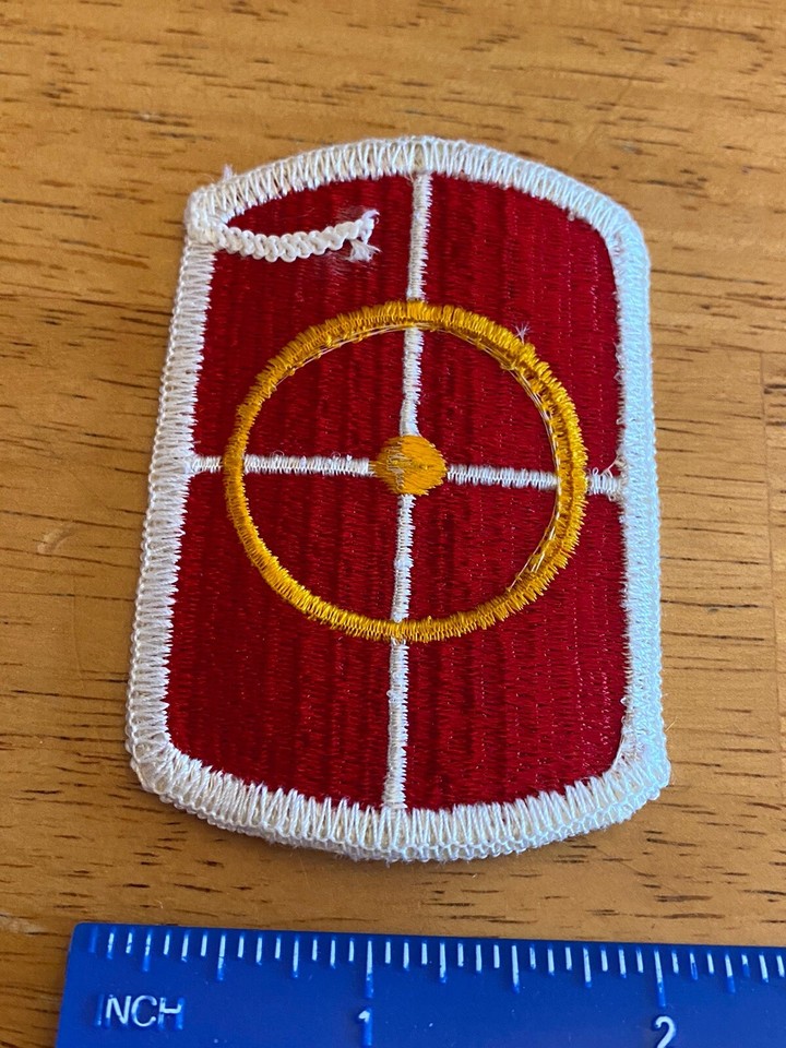 US Army 420th Engineer Brigade Full Color Patch Red INV5096 | eBay