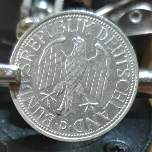 1 Deutsche Mark Münze aus 1990 * D * WAR DEUTSCHLAND WIEDER EINS! | eBay.de