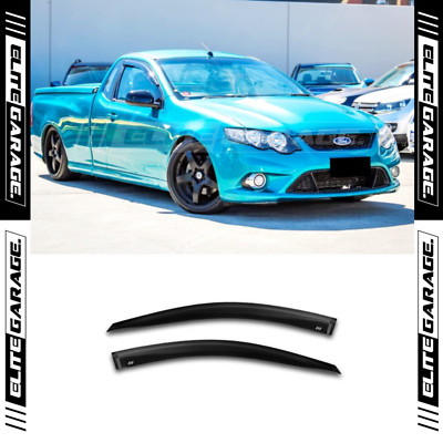 Fits Ford Falcon FG XR6 2 DOOR UTE - Side Window Visors Weathershields ...