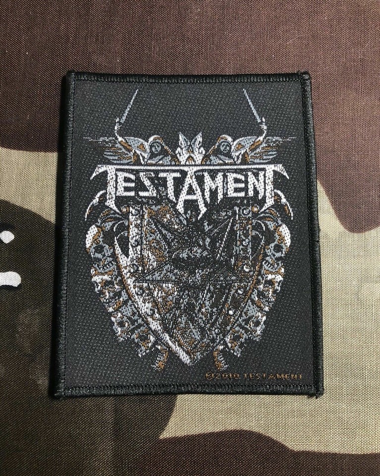 Testament Official Woven Patch T005P | eBay