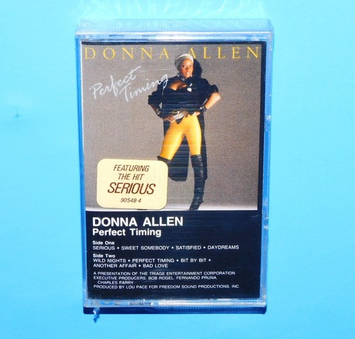 DONNA ALLEN -PERFECT TIMING--1986 R&B FUNK FACTORY SEALED CASSETTE | eBay