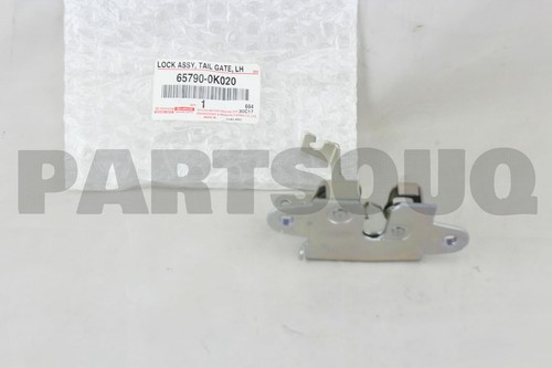 657900K020 Genuine Toyota LOCK ASSY, TAIL GATE, LH 65790-0K020 | eBay