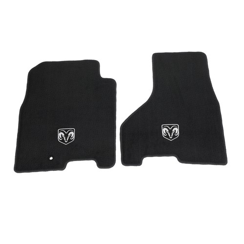09-12 Dodge Ram Meg & Crew Cab DARK SLATE CARPET FLOOR MATS SET OF 2 ...