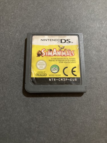 Sim Animals 2008 DS Nintendo Game Only Tested! | eBay