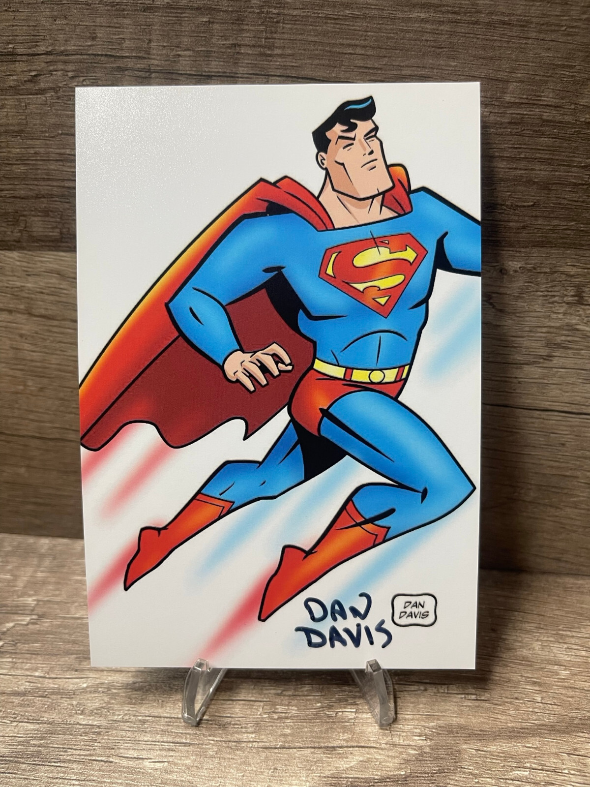 Dan Davis Batman Superman Illustrator Hand Signed 4x6 Photo TC46-2409 ...