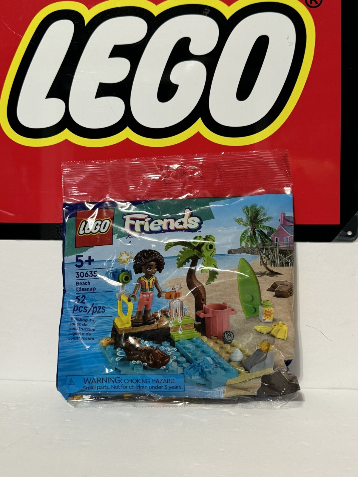 Lego Friends Beach Clean Up 30635 Poly Bag Complete Set 2023 New ...