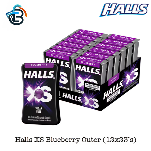 Halls XS Sugar free candy Cool refreshing aroma deodorizes your mouth ...
