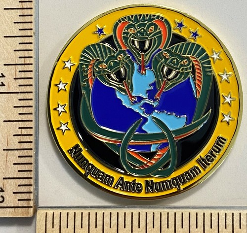 MILITARY CHALLENGE COIN - NROL-04- NRO SNAKES - NATIONAL RECONNAISSANCE ...